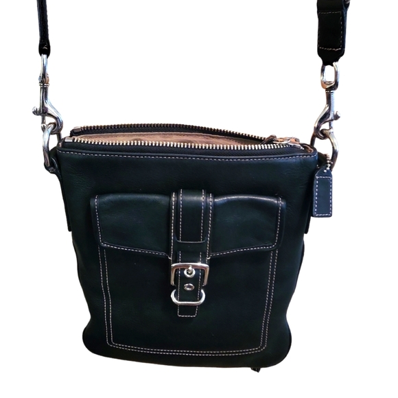 Coach | Bags | Coach Hamilton Leather Crossbody | Poshmark